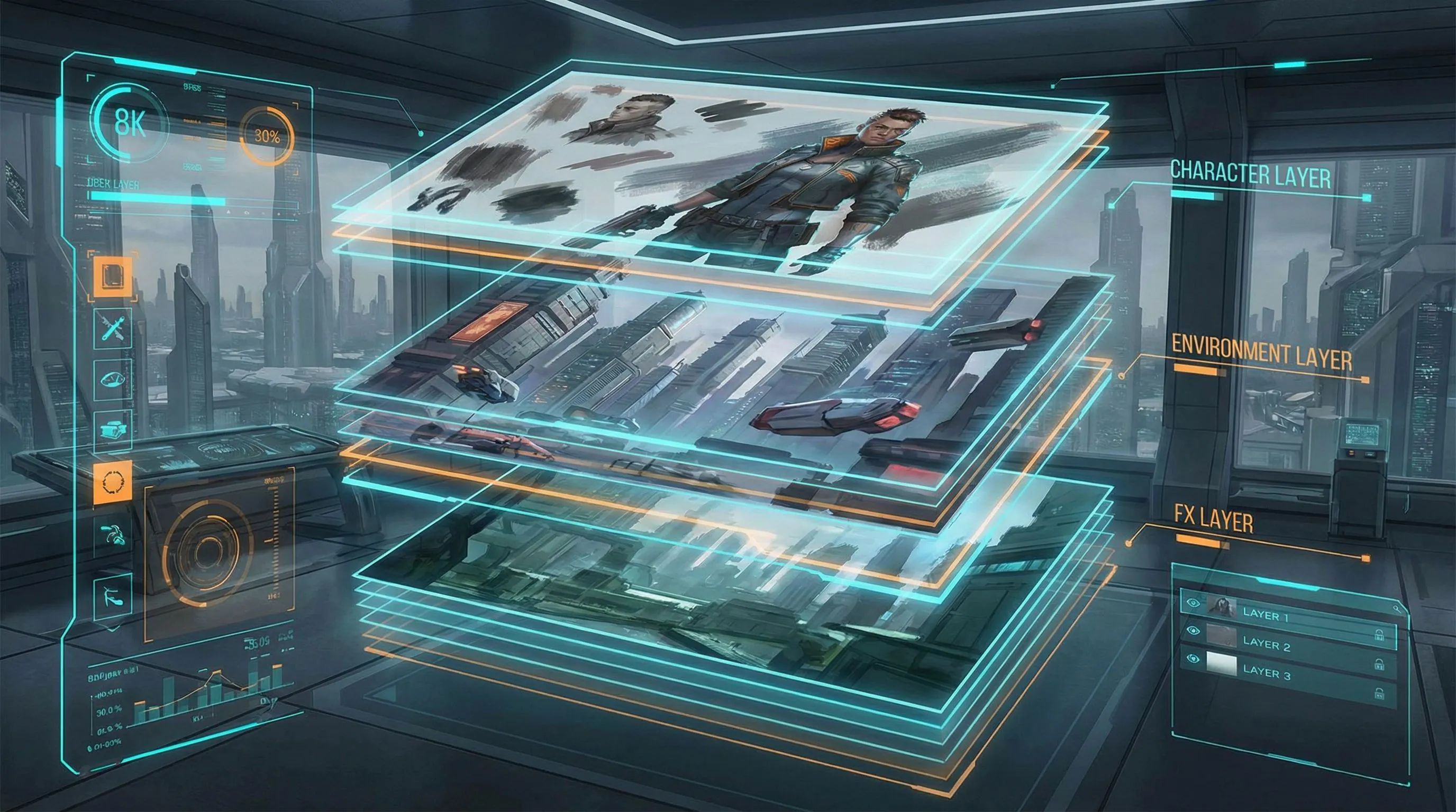 AI Layer Splitter — Separate Image Layers & Remove Background | LlamaGen.ai