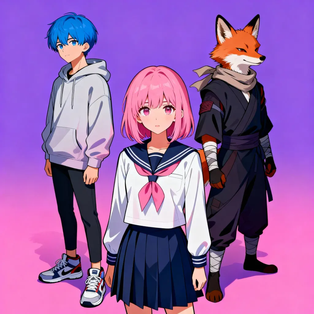 Free AI Anime Character Generator — Create Unique Characters | LlamaGen.ai