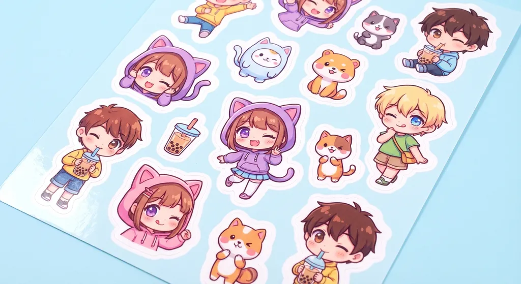 Chibi Sticker Maker - LlamaGen