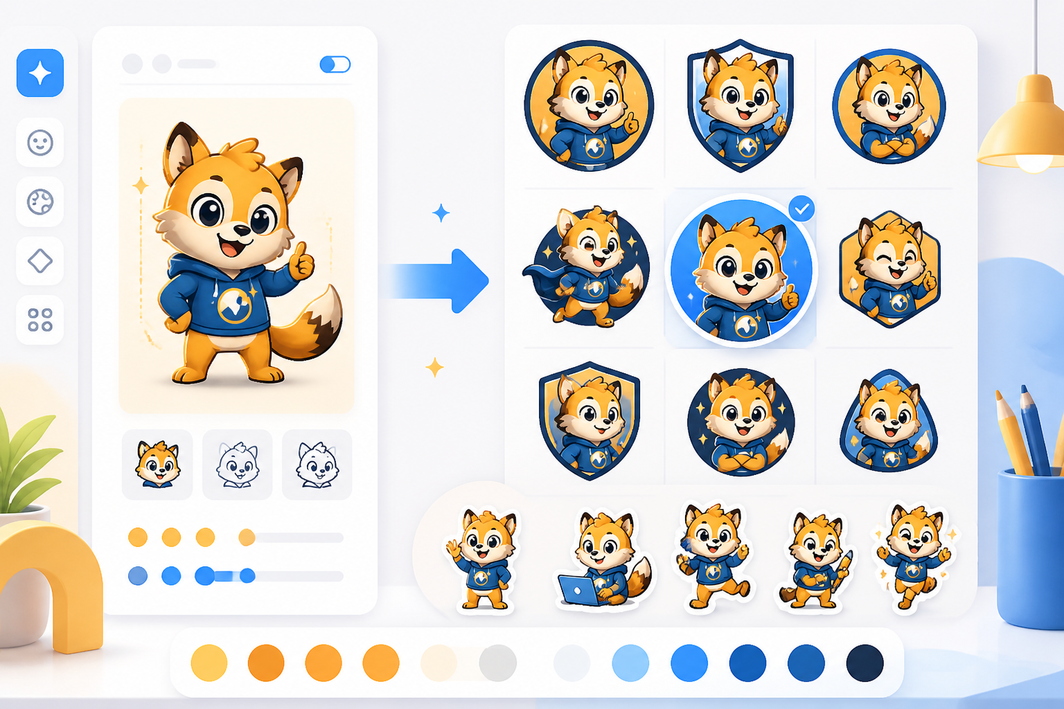 Mascot Logo Generator | Create AI Mascot Logos Online